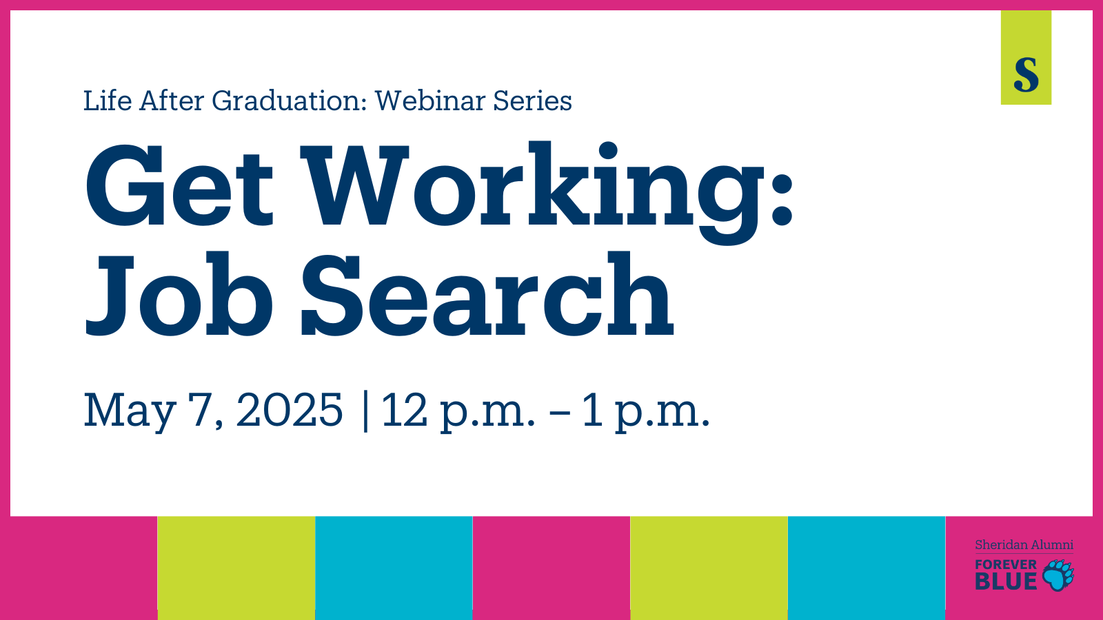Get Working: Job Search – Life After Grad | 05 | Sheridan College