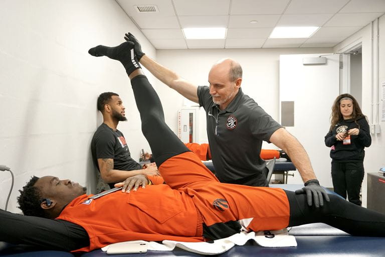 Raptors head athletic therapist talks road to NBA Finals | Health ...