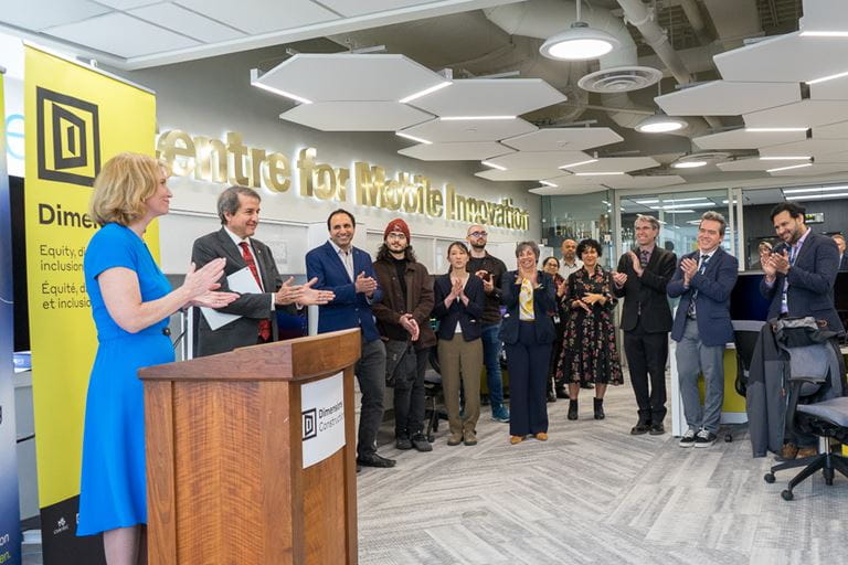 NSERC visits Sheridan to mark Dimensions program honour | 04 | Sheridan ...