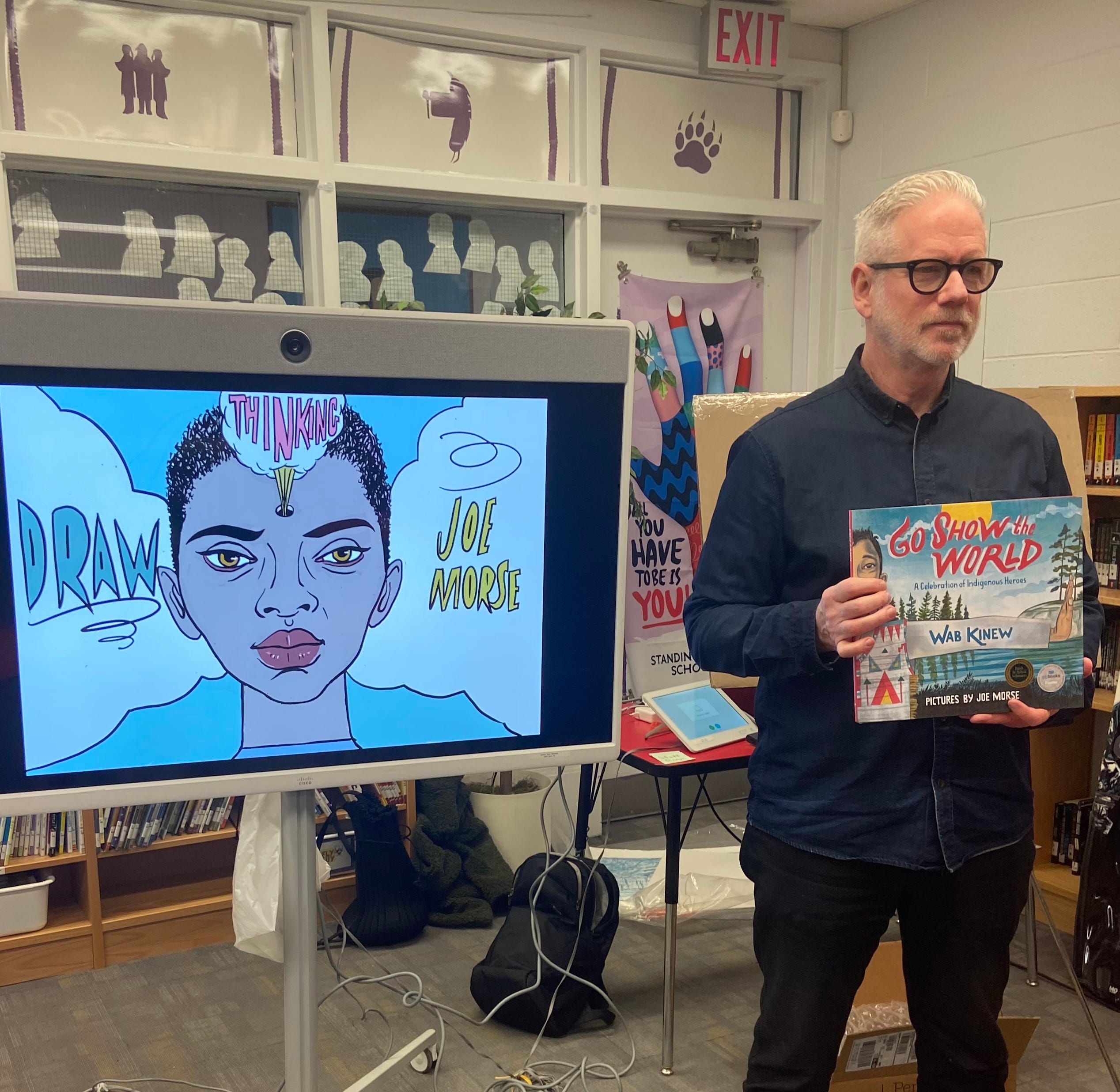 Sheridan Illustration coordinator explores language of drawing with Indigenous youth | 05 ...