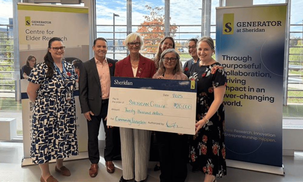 Angela Bruce Chapter IODE presents gift to Centre for Elder Research ...
